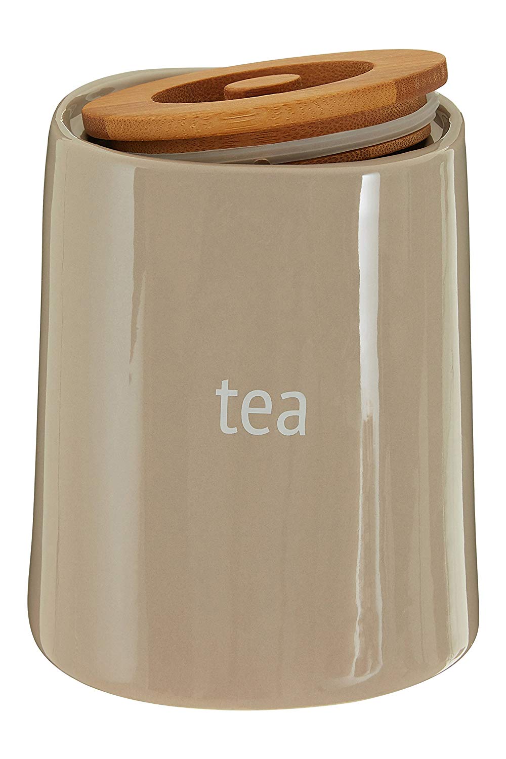 Premier Housewares Fletcher Tea Canister – Beige – BigaMart