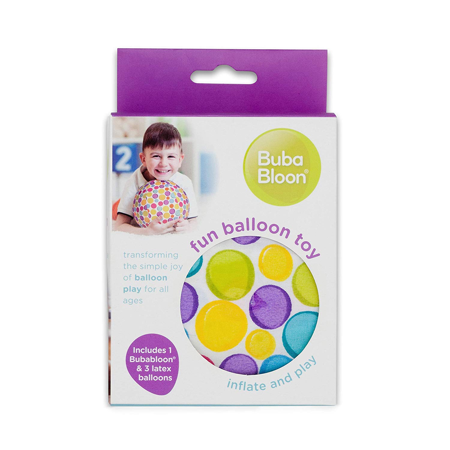 BubaBloon Signature Brights | Sensory Soft Cotton Balloon Cover Toy for Kids – BigaMart