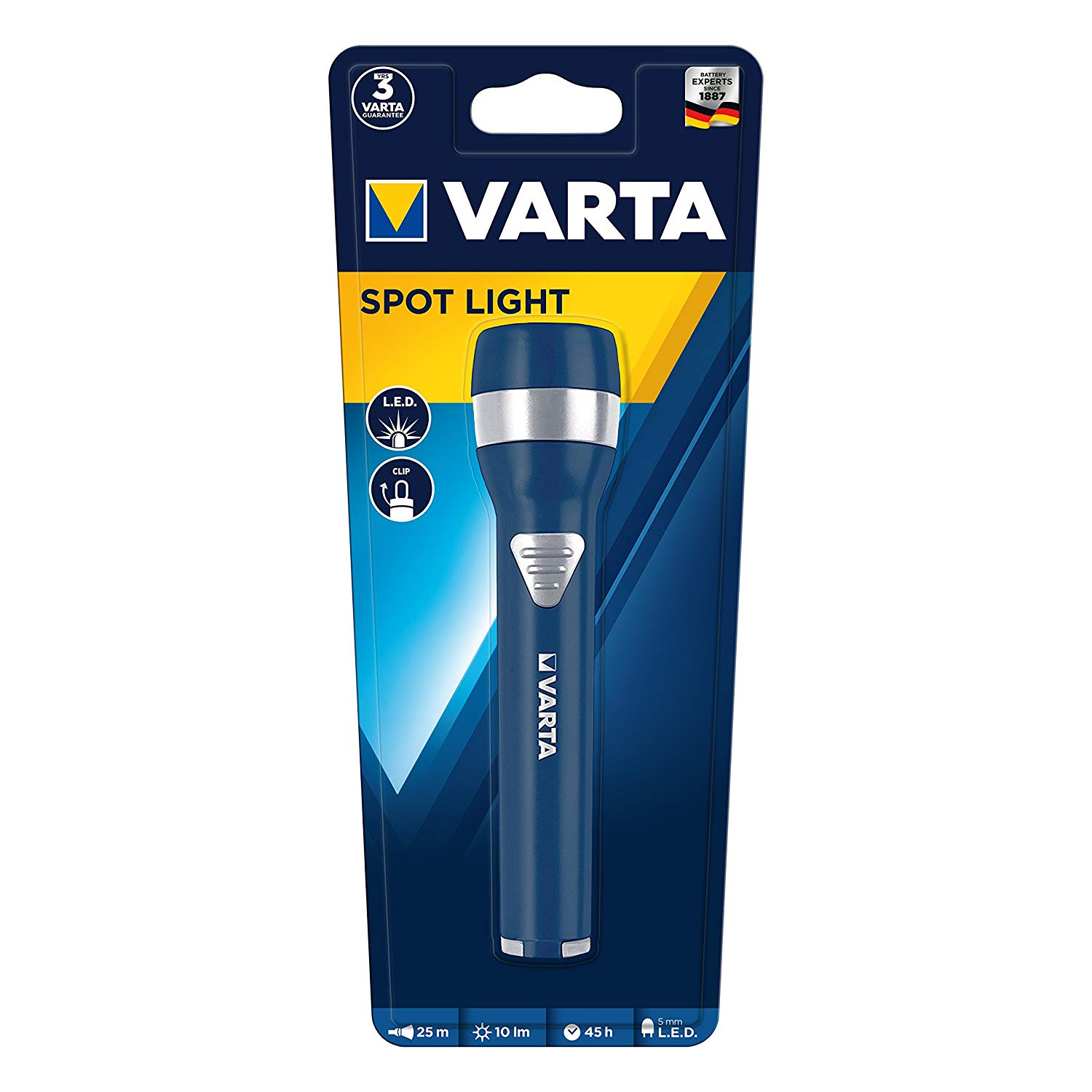 Varta 16600101401 LED Spot Flash-Light Batteries – BigaMart