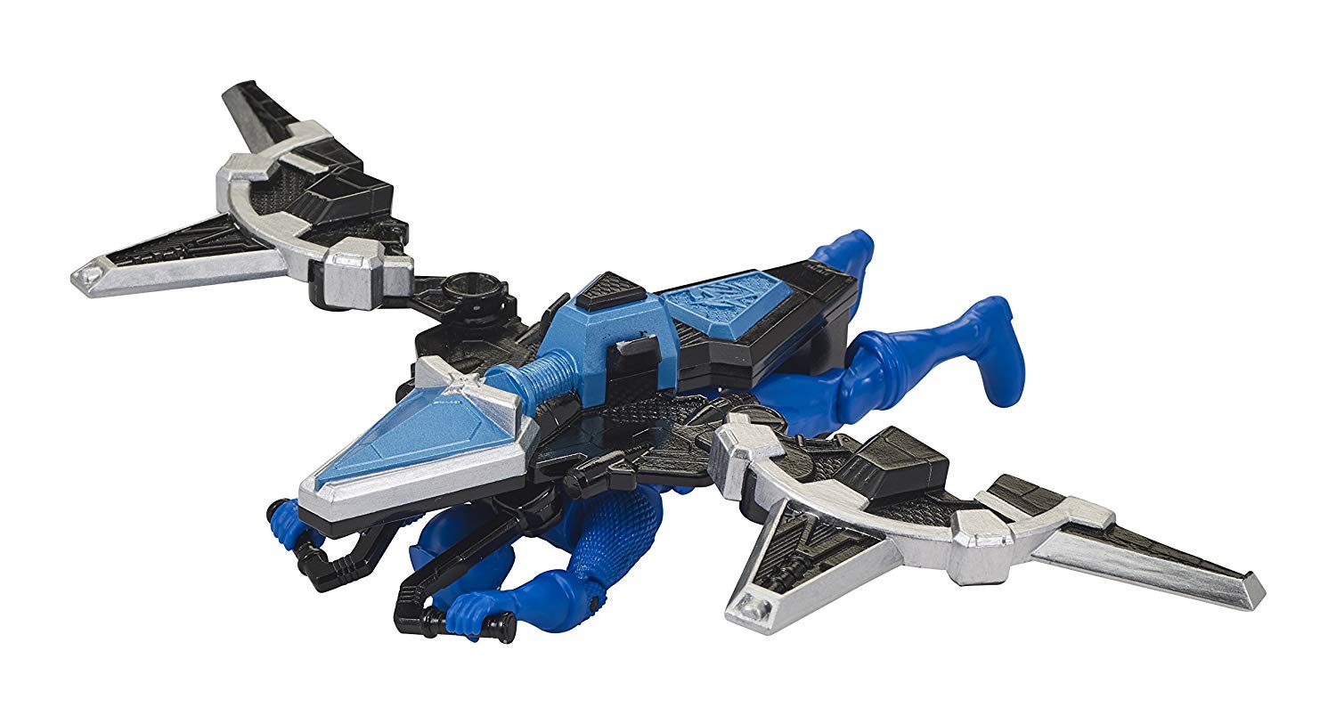 Power Rangers 43574 Ninja Steel Mega Morph Cycle with Blue Ranger ...