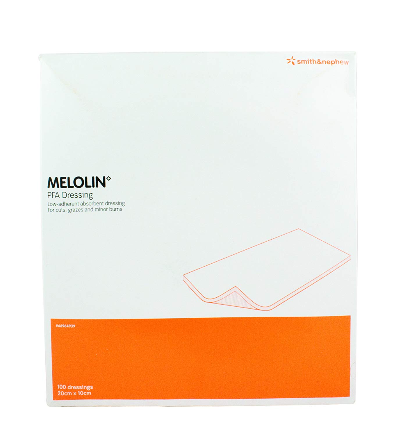 St John Ambulance Supplies Supplies Melolin Cushioned Dressing Pad 10 x ...