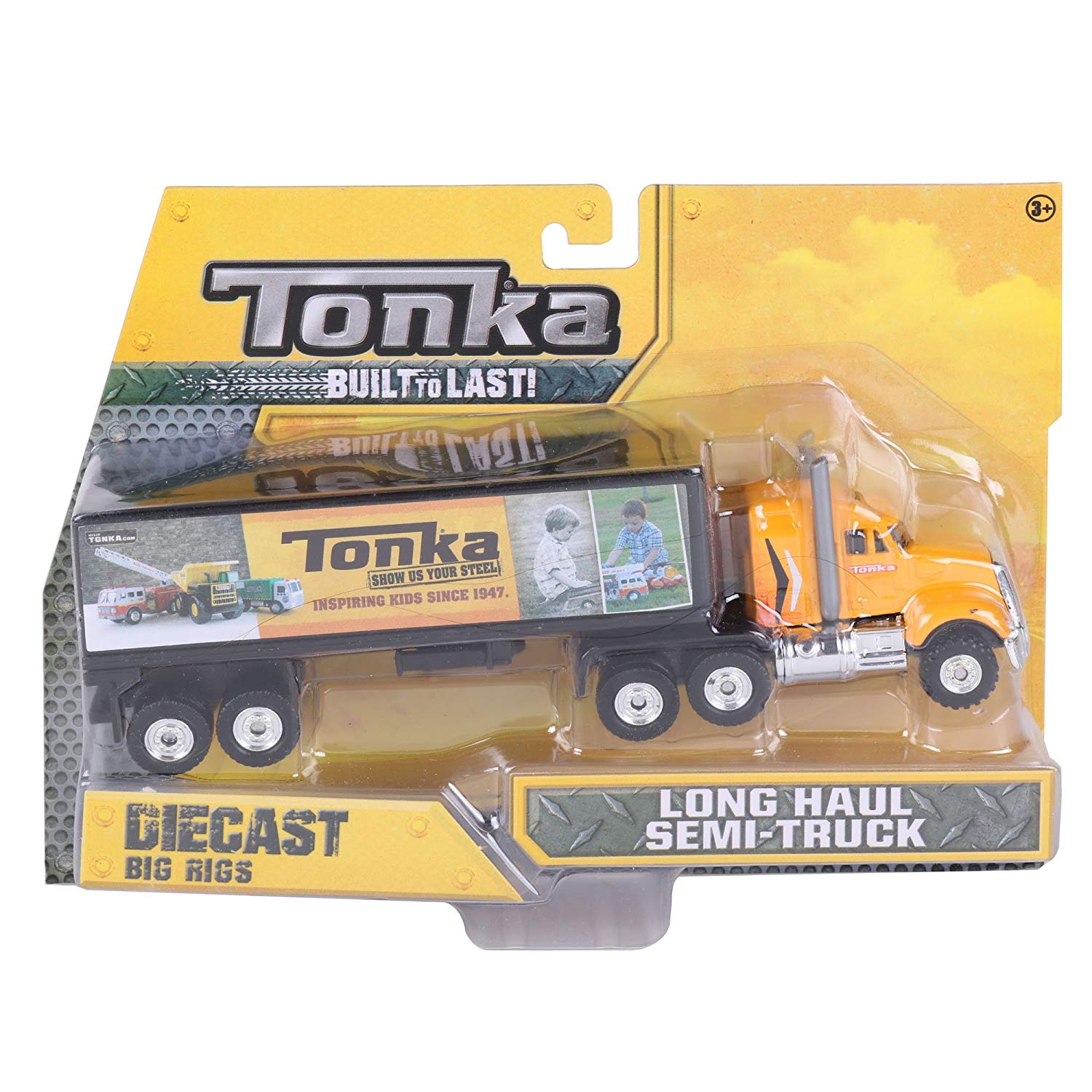 Tonka 07358 Die Cast Flatbed Tough Big Rig – BigaMart