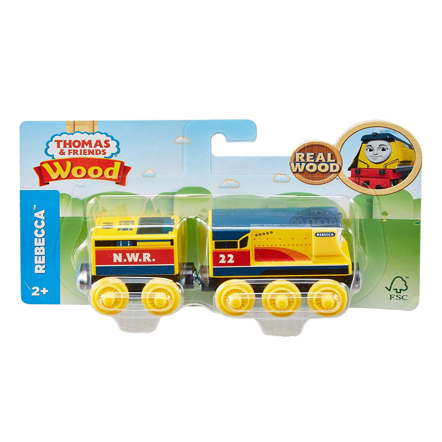 Thomas & Friends Thomas and Friends FXT43 Wood Rebecca Toy Train ...