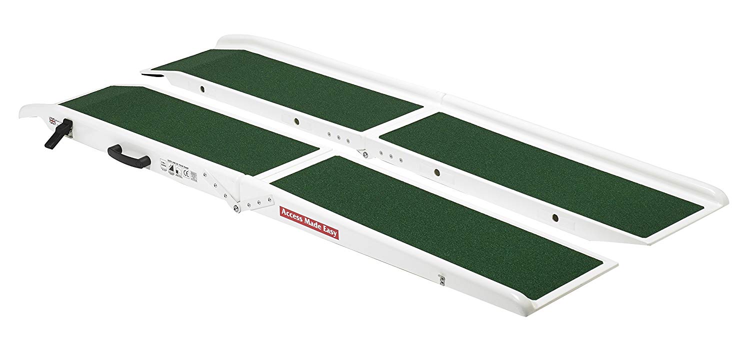 Fibreglass Splint Ramp, 61 cm (24.5 in.), Folding Ramp for Wheelchair ...