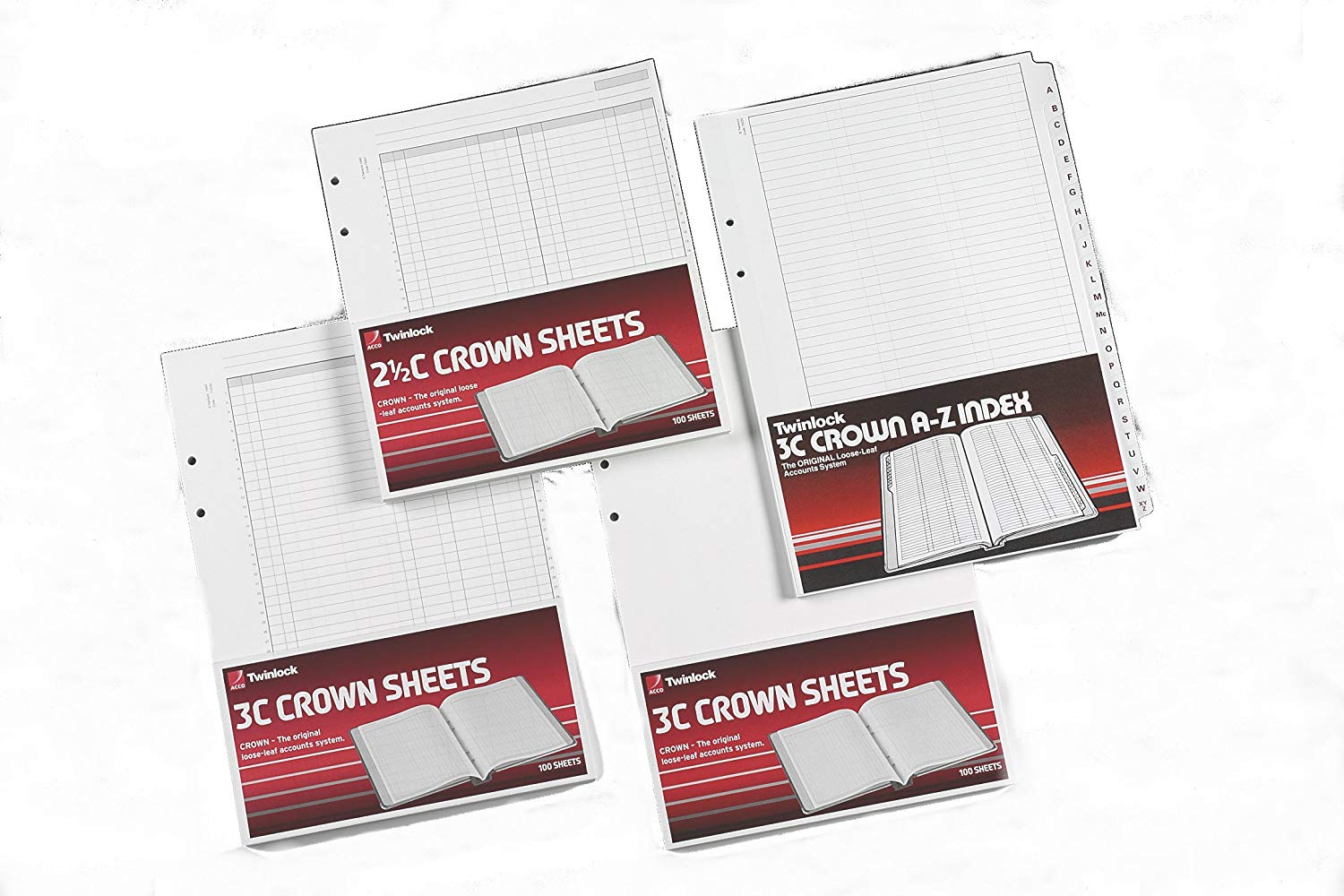Rexel Twinlock Crown 3C Index Sheet A-Z – BigaMart