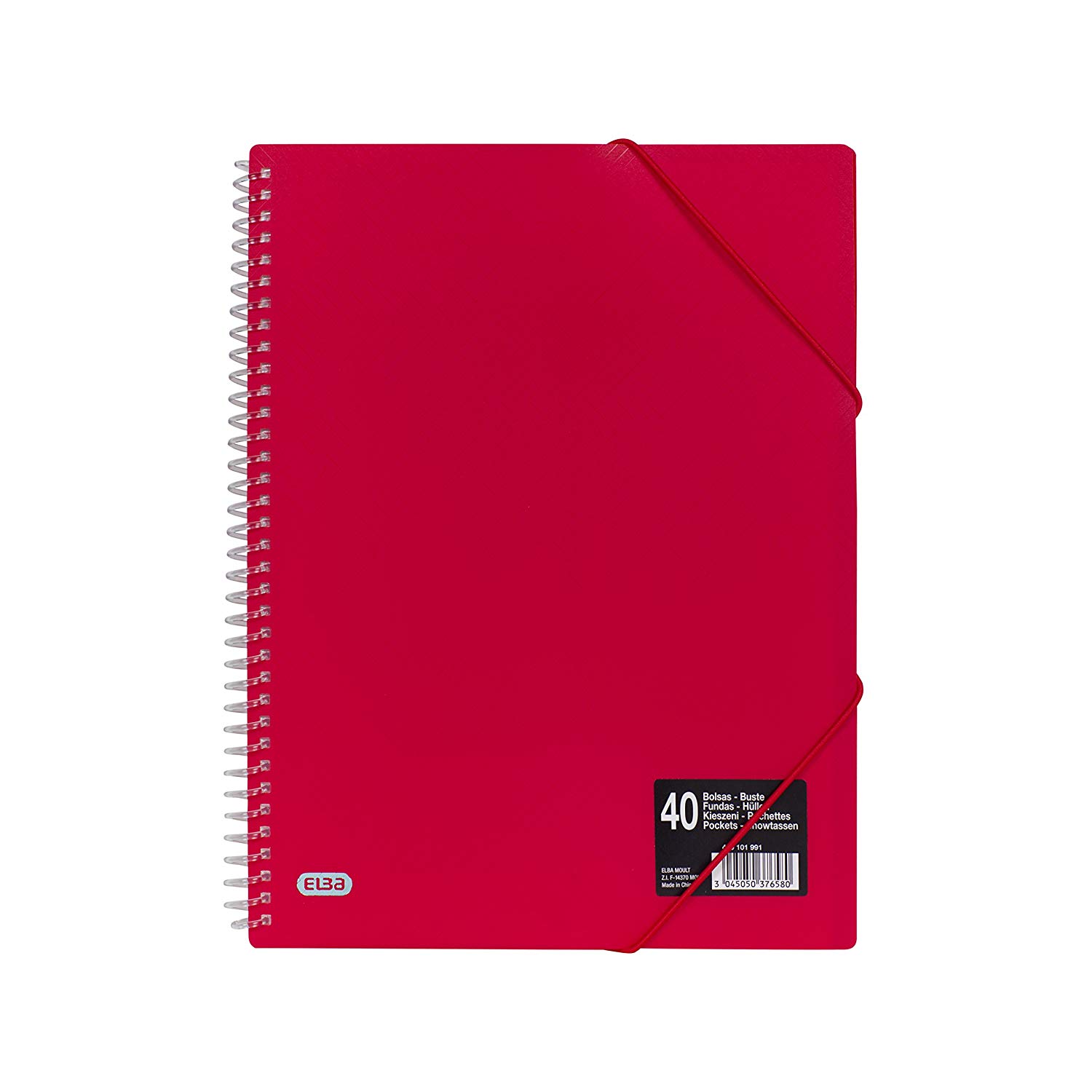 Elba Urban Spiral Display Book 40 Hüllen Assorted Colours – BigaMart