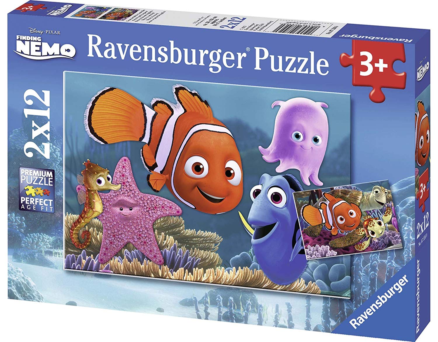 Ravensburger Disney Finding Nemo 2x 12pc Jigsaw Puzzles – BigaMart