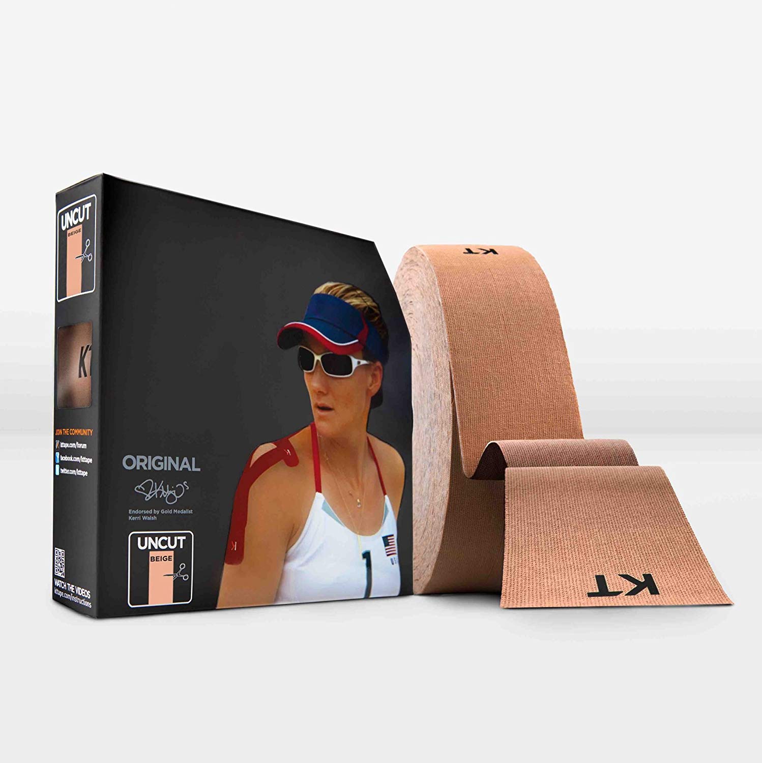 KT Tape Original Jumbo Cotton Uncut Kinesiology Tape – BigaMart