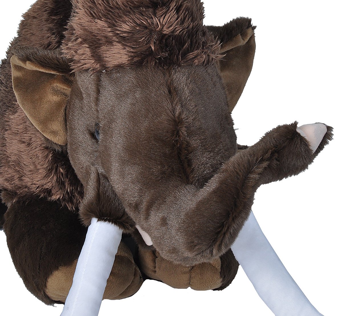 Wild Republic Jumbo NHM Woolly Mammoth Giant Plush Soft Toy, Natural ...
