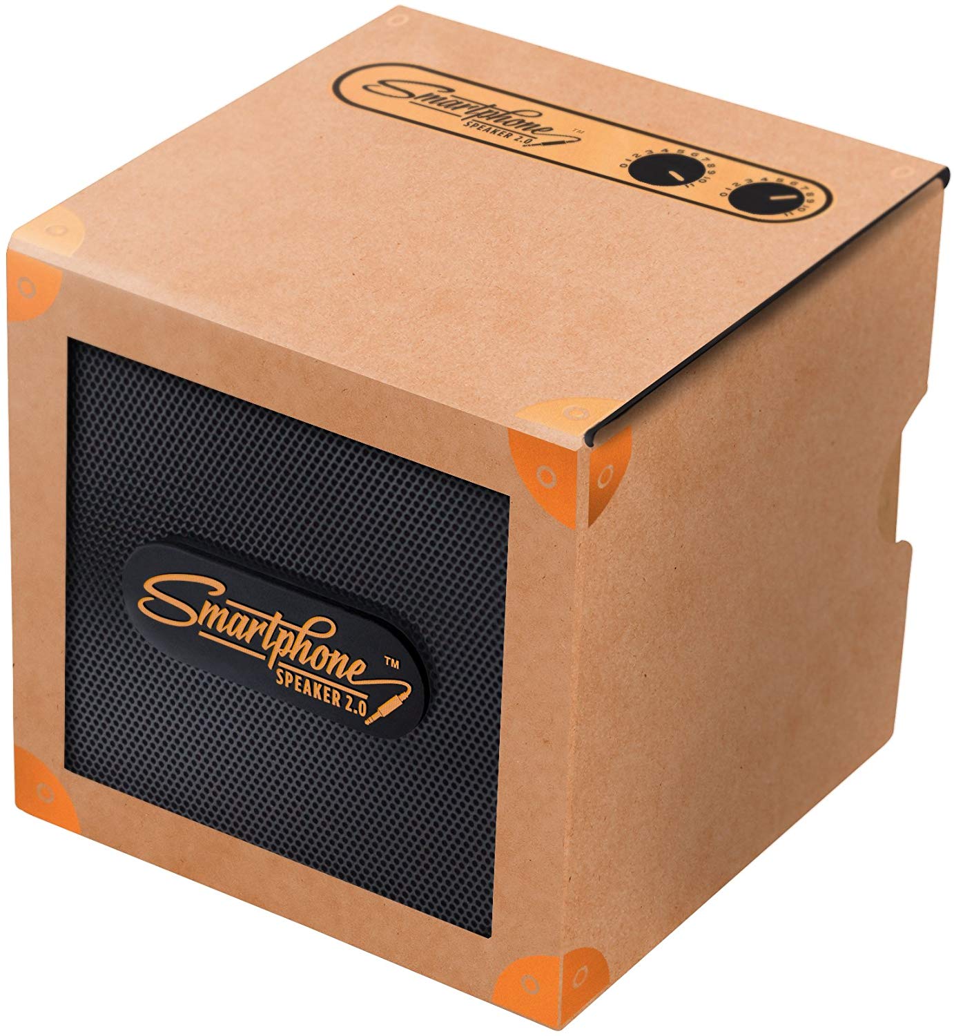 Smart Phone Speaker Box, AUX compatible, wired for iPhone/Android and ...