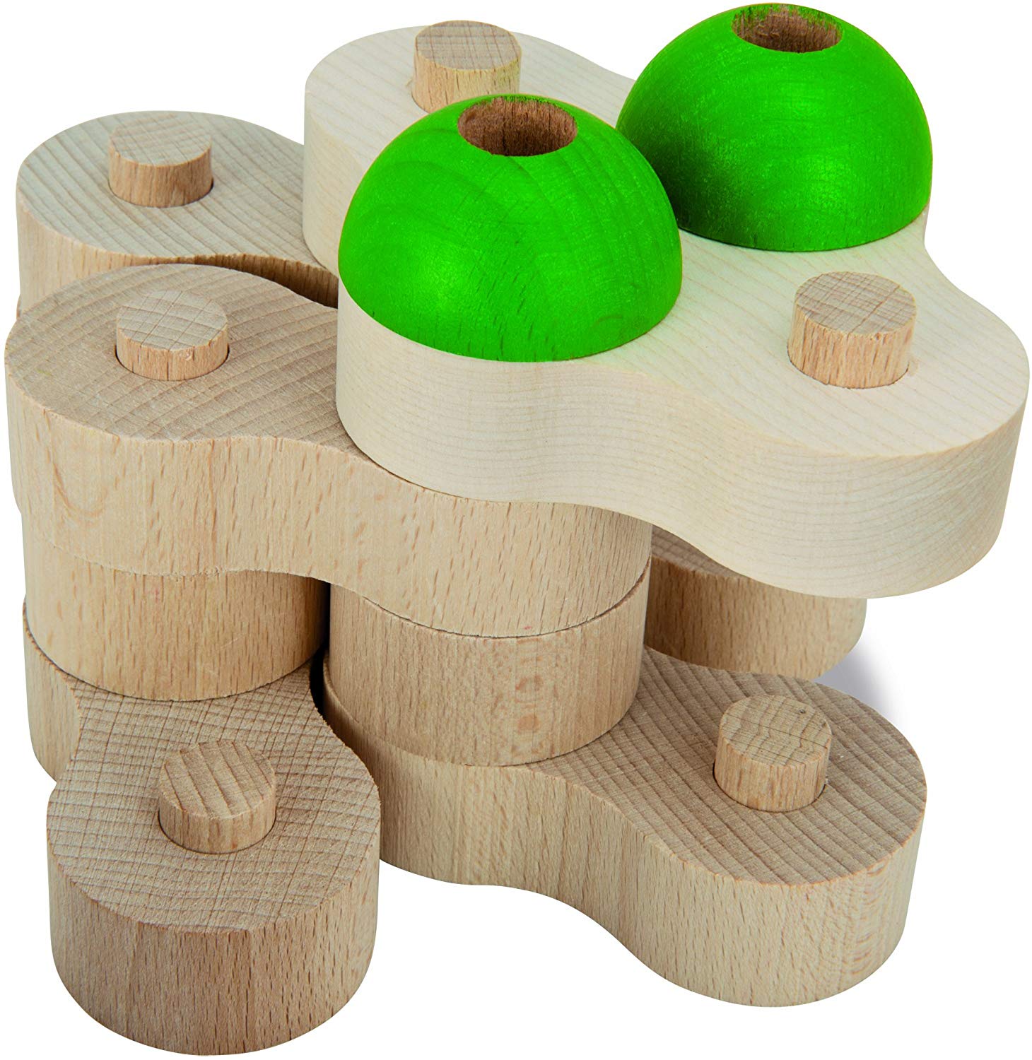 Heros “Snake Brick chain Construction Toy (11-Piece, Multi-Colour ...