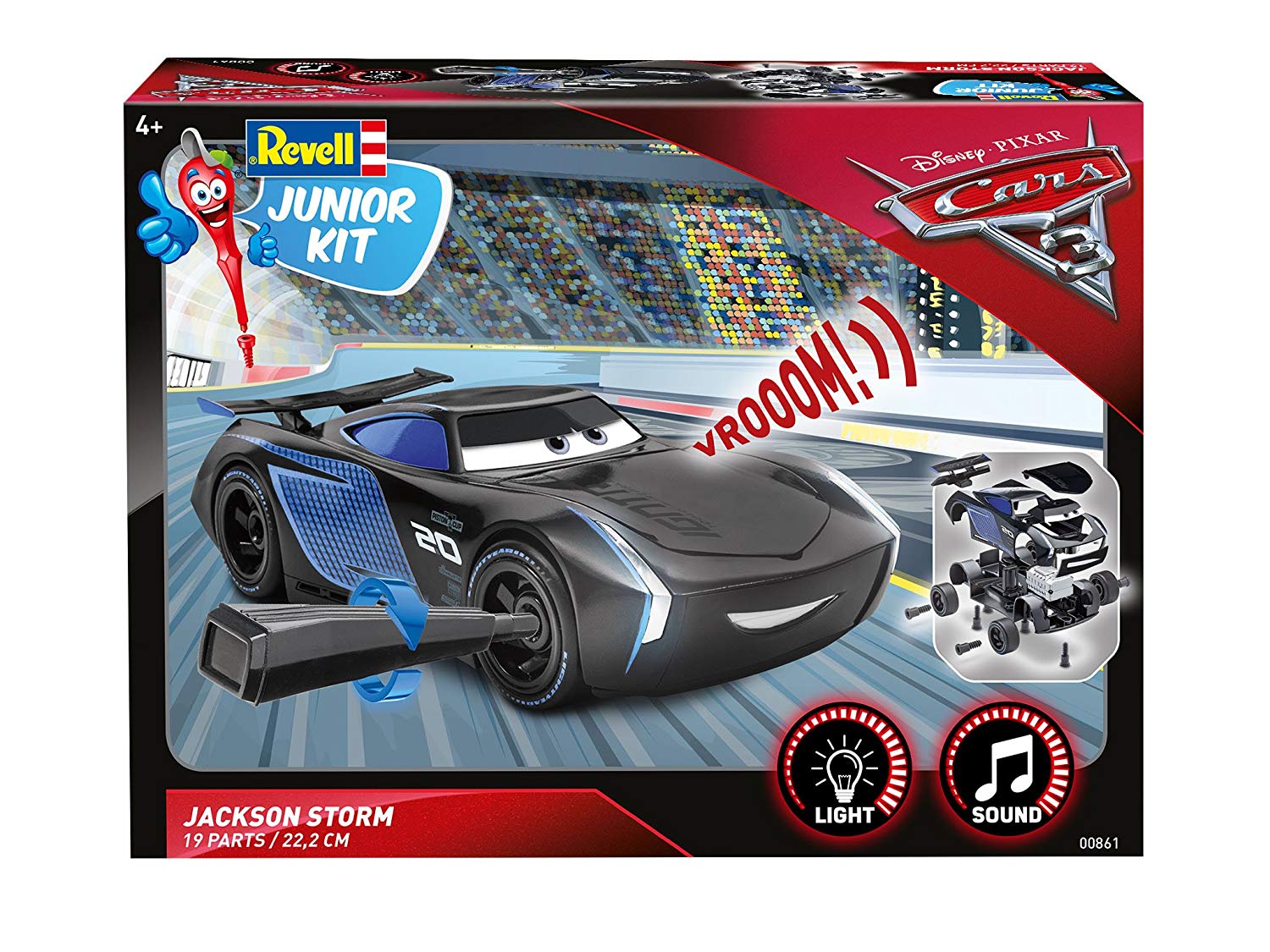 Revell Cars 3 Jackson Storm Junior Kit – BigaMart