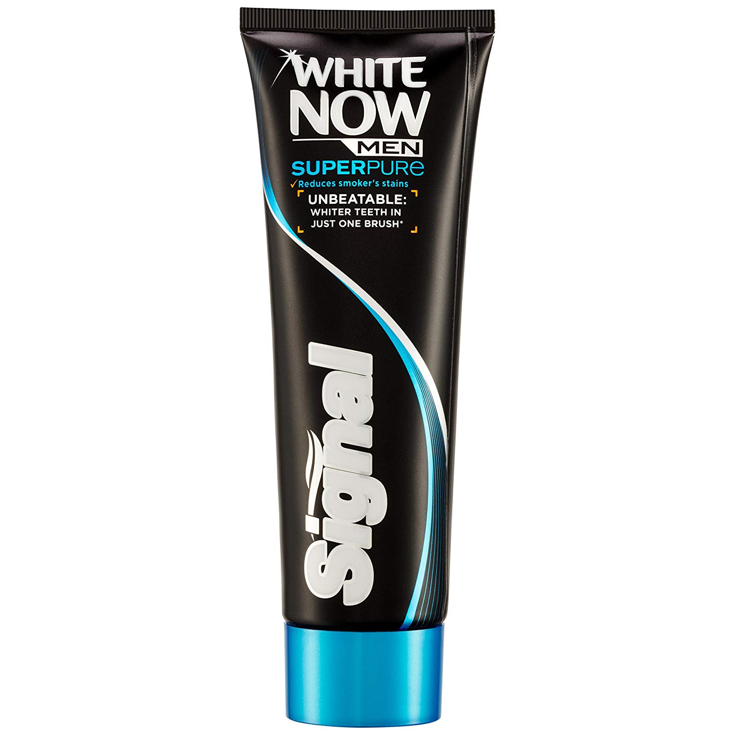 White Now Super Pure Stain Removal Toothpaste, Clinically Proven ...