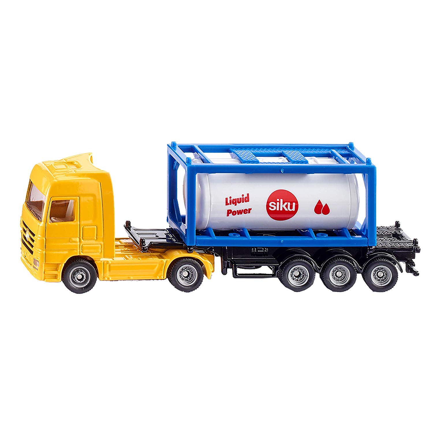 SIKU 1795 Model Lorry with Tank Container – BigaMart