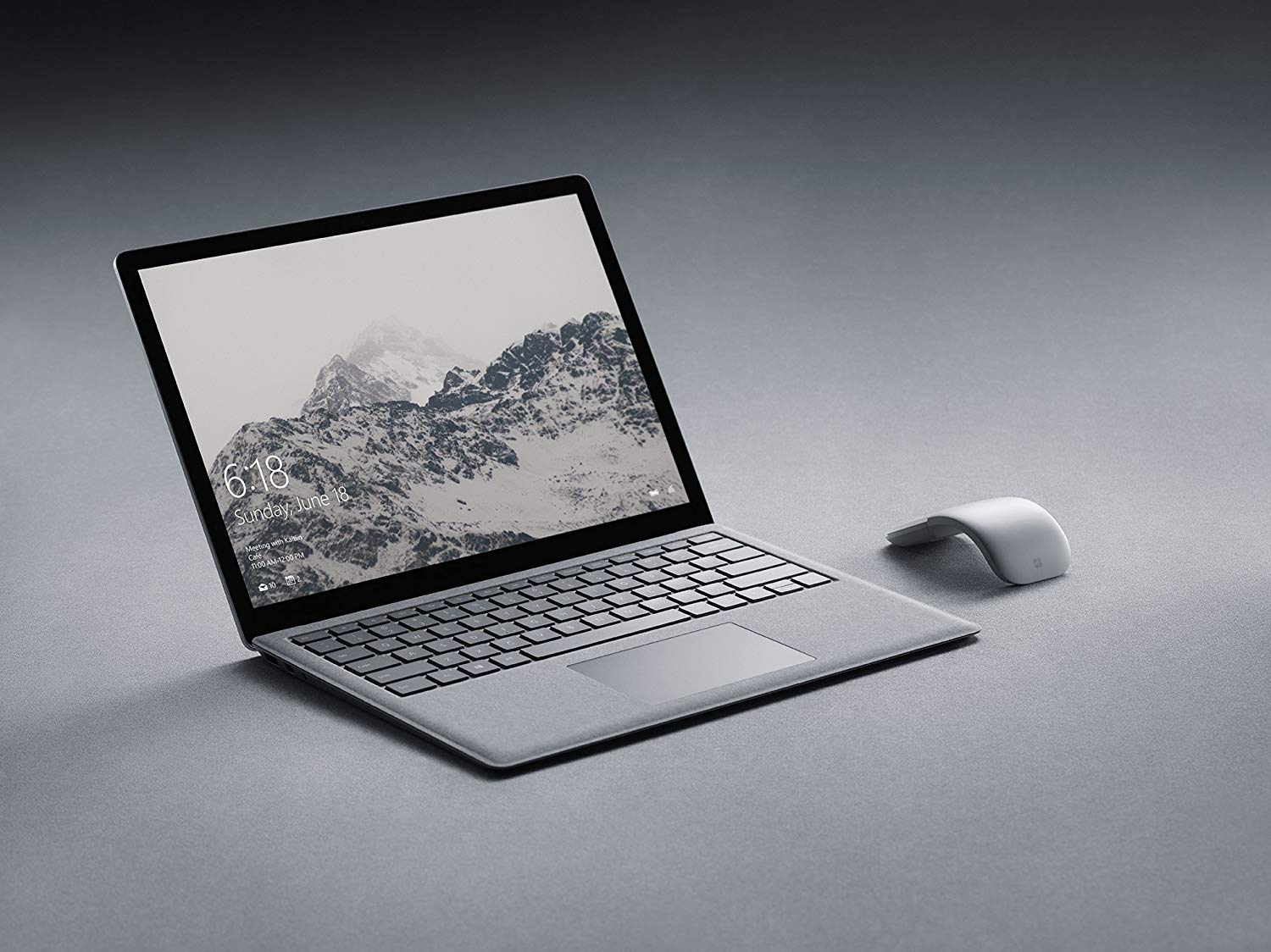 Microsoft CZV-00002 Surface Arc Bluetooth Mouse – Platinum – BigaMart