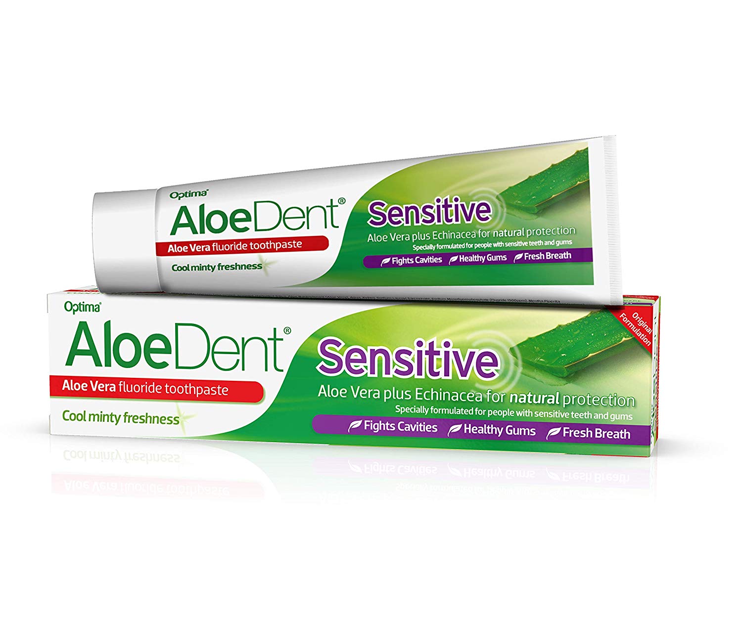 Aloedent Toothpaste Sensitive With Fluoride 100ml-Pack of 3 – BigaMart