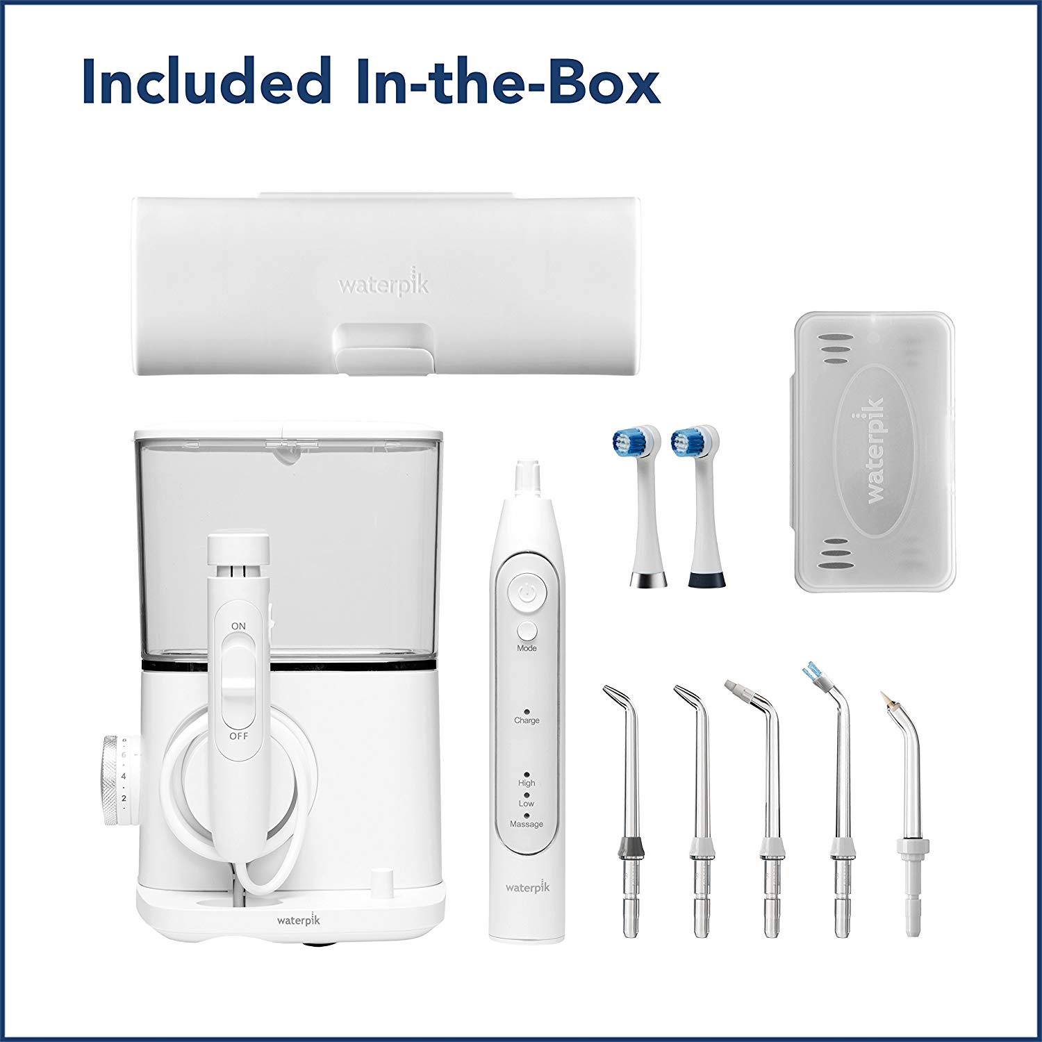 Waterpik Complete Care 9.5 Oscillating Electric Toothbrush and Water ...