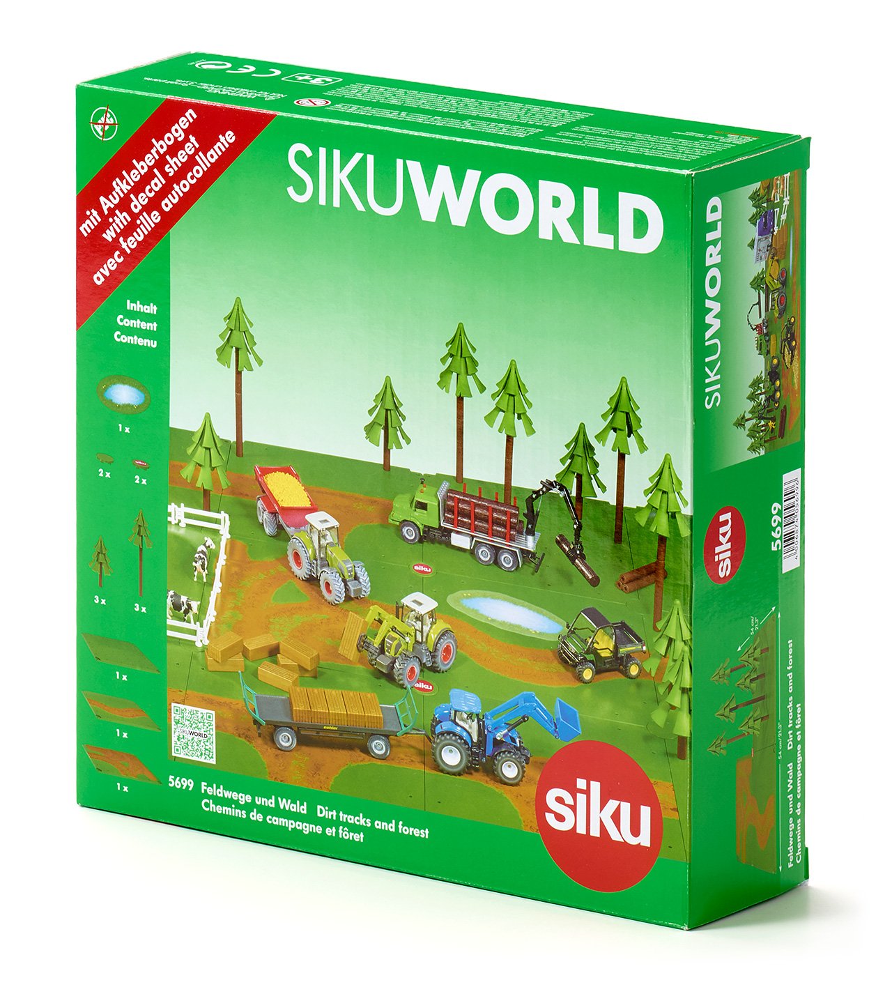 SIKU World 5699 – Field and Forest, Green – BigaMart