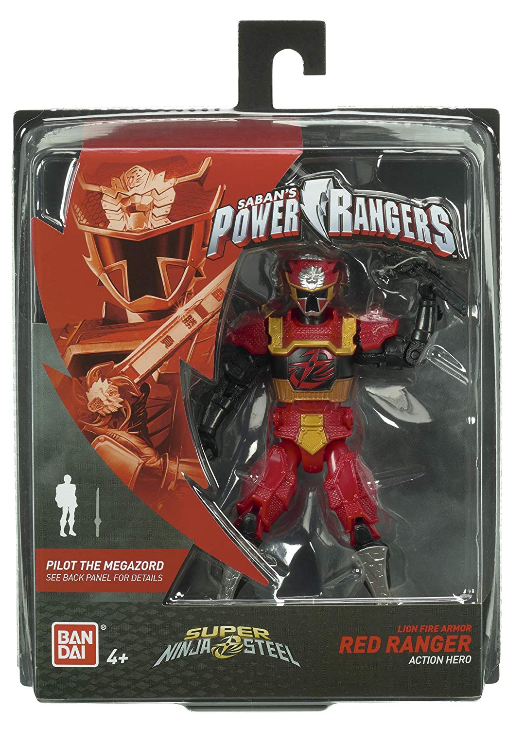 Power Rangers 43937 Red Lion Fire Armour Figure – BigaMart