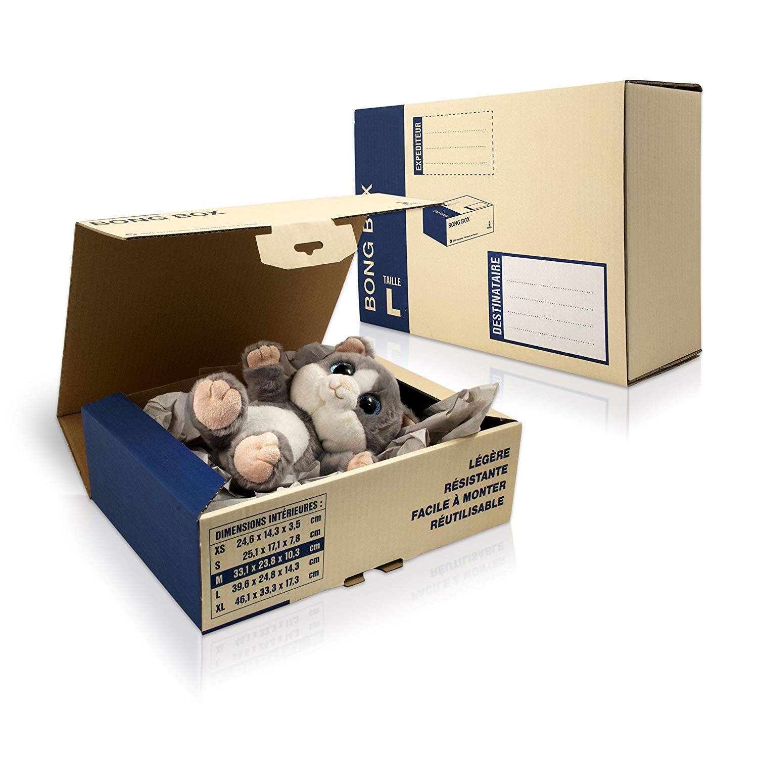 Oxford Packaging Parcel Postal Boxes White – BigaMart