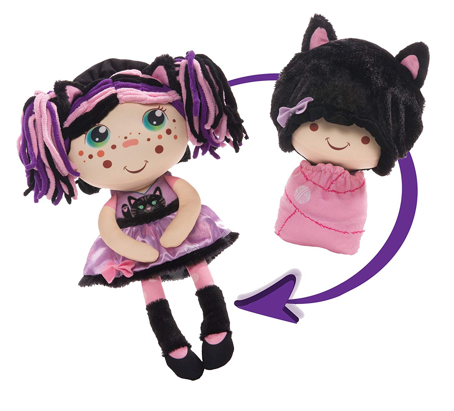 FlipZee Girls “Zuri” Soft Doll – BigaMart