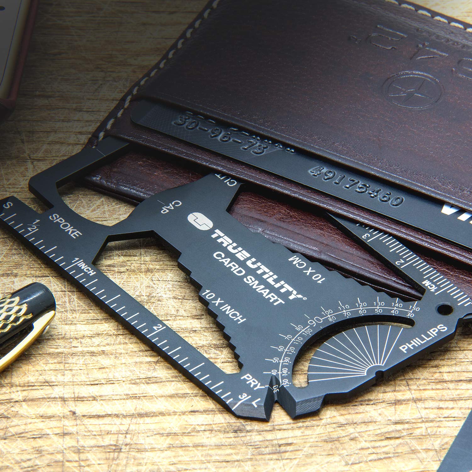 True Utility CardSmart – 30-in-1 Credit Card Multitool, Sleek ...