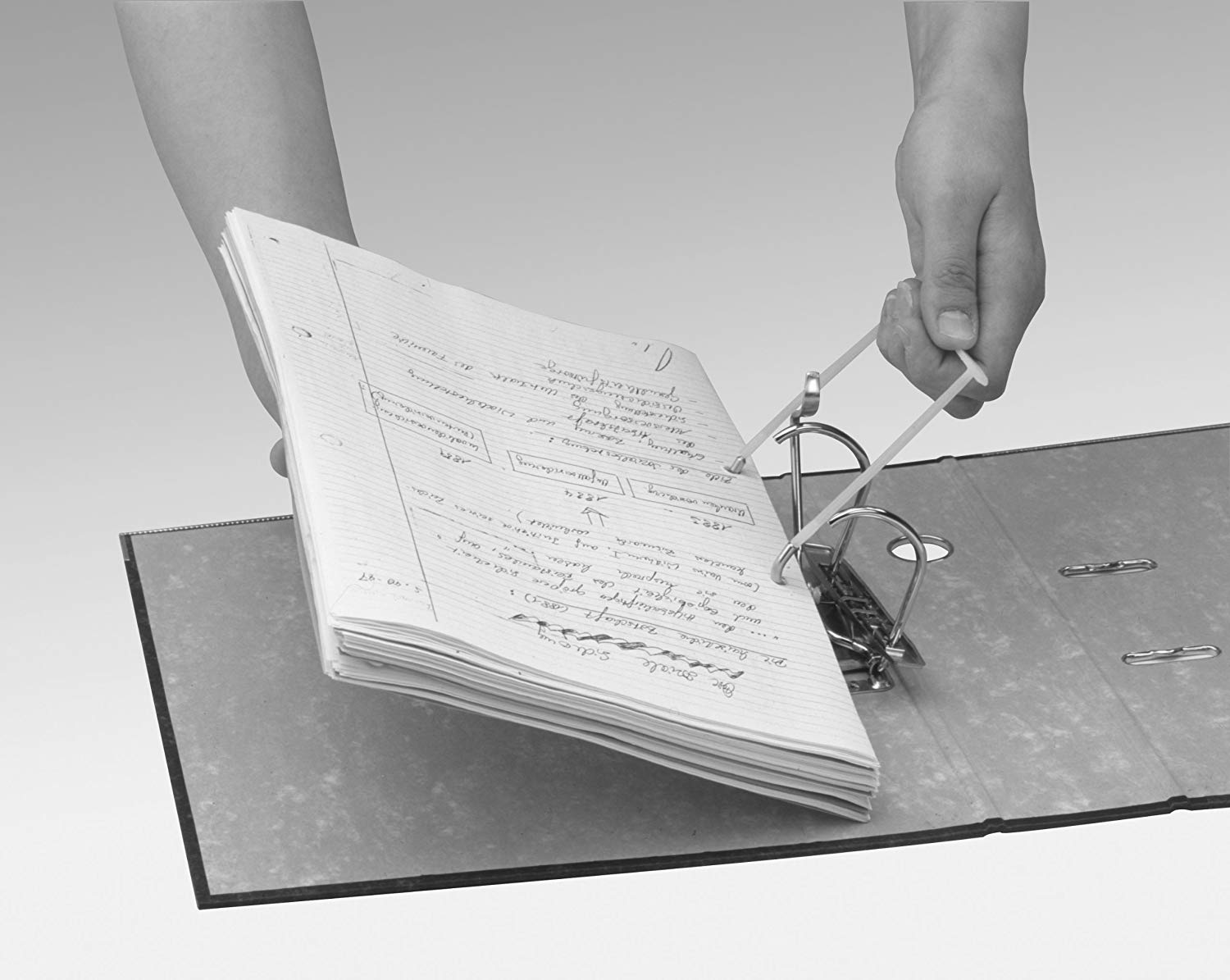 Nips 7 x 9cm Archive Clip for Easy Removal of Papers from Lever Arch ...