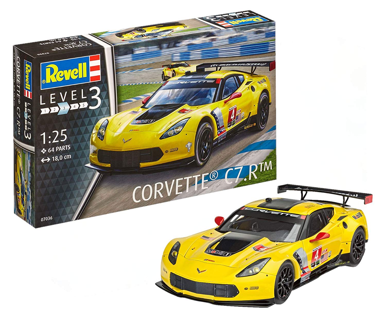 Revell 07036 “Corvette C7.R” Model Kit – BigaMart