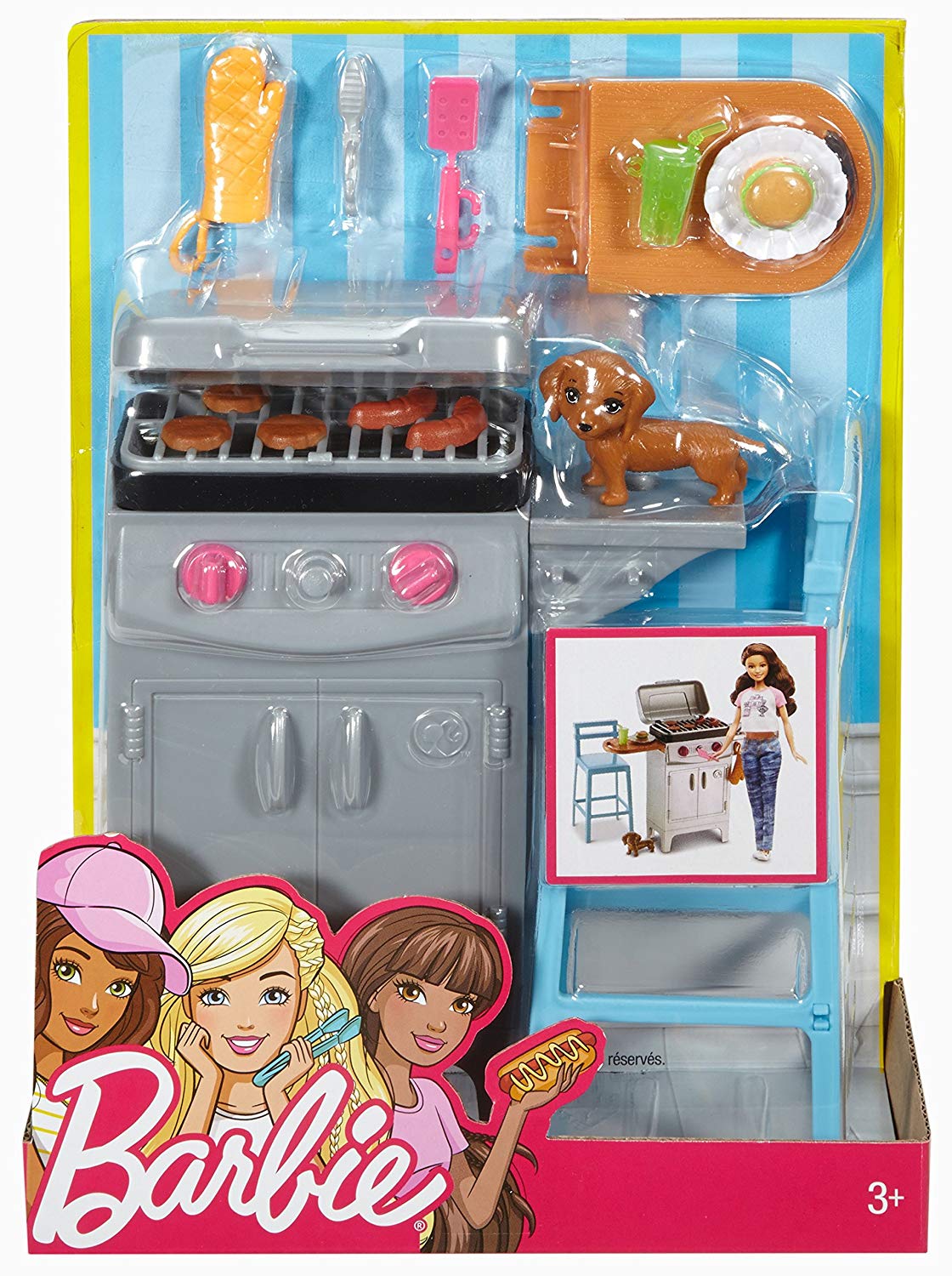 Barbie Barbique Grill Set – BigaMart