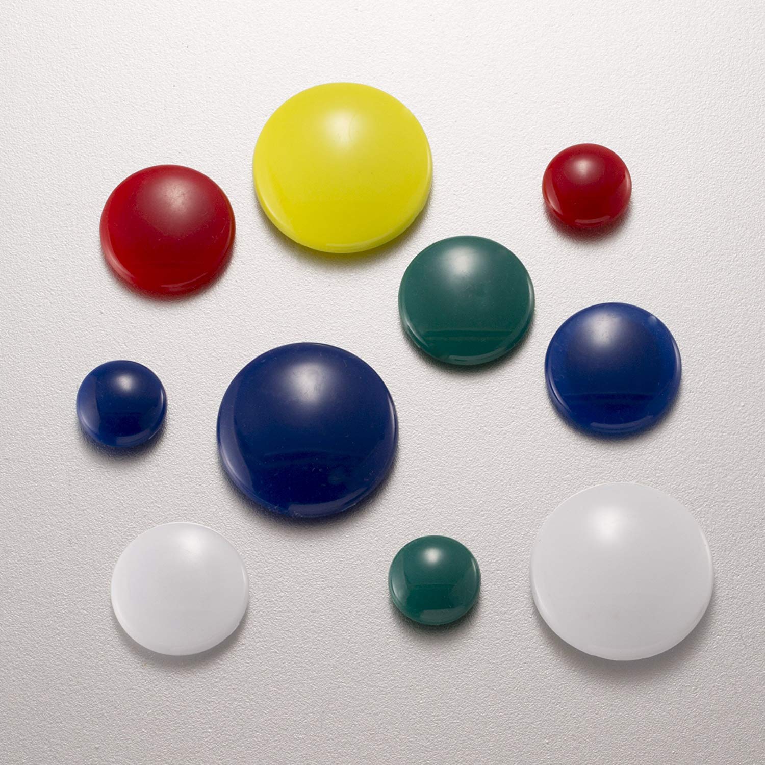 OIC 92500 Magnets, Assorted Colours, 8 x 8 x 6 cm – BigaMart