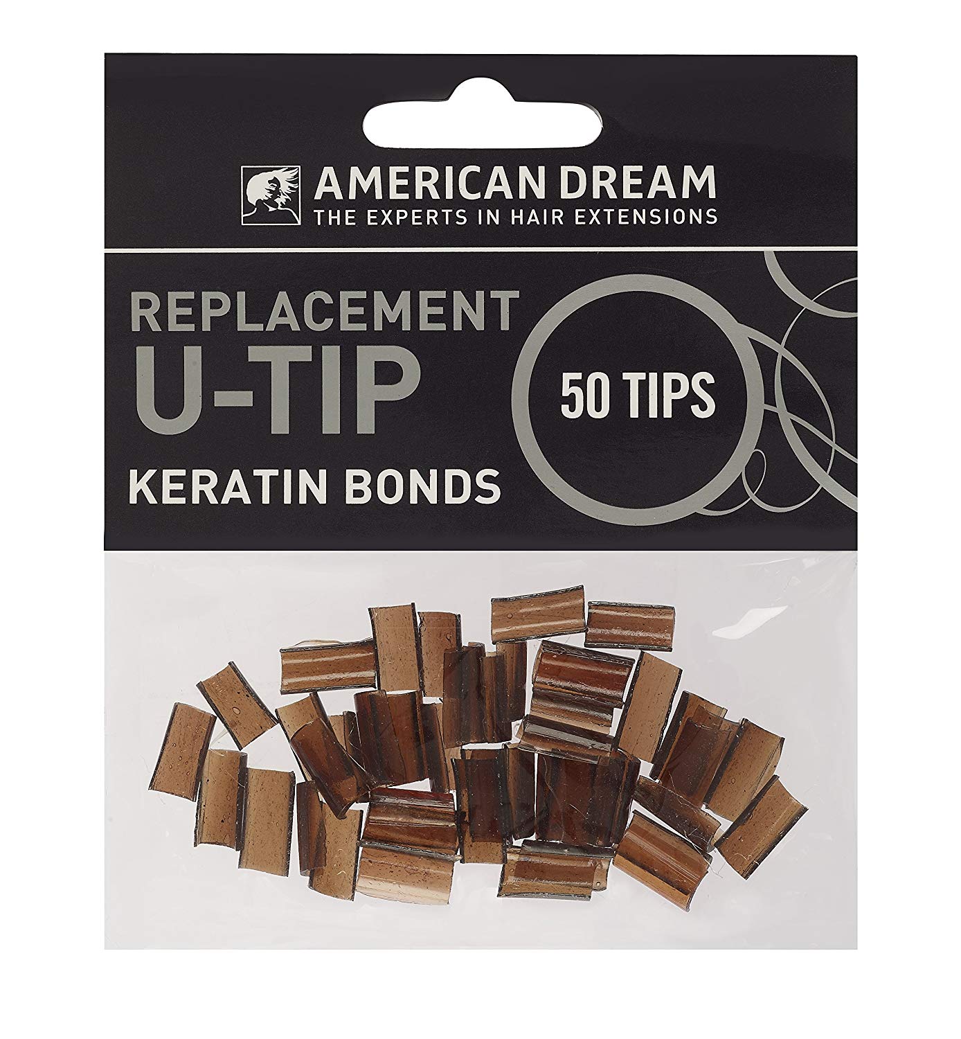 American Dream Replacement Keratin Tips for Pre-bonded Extensions ...