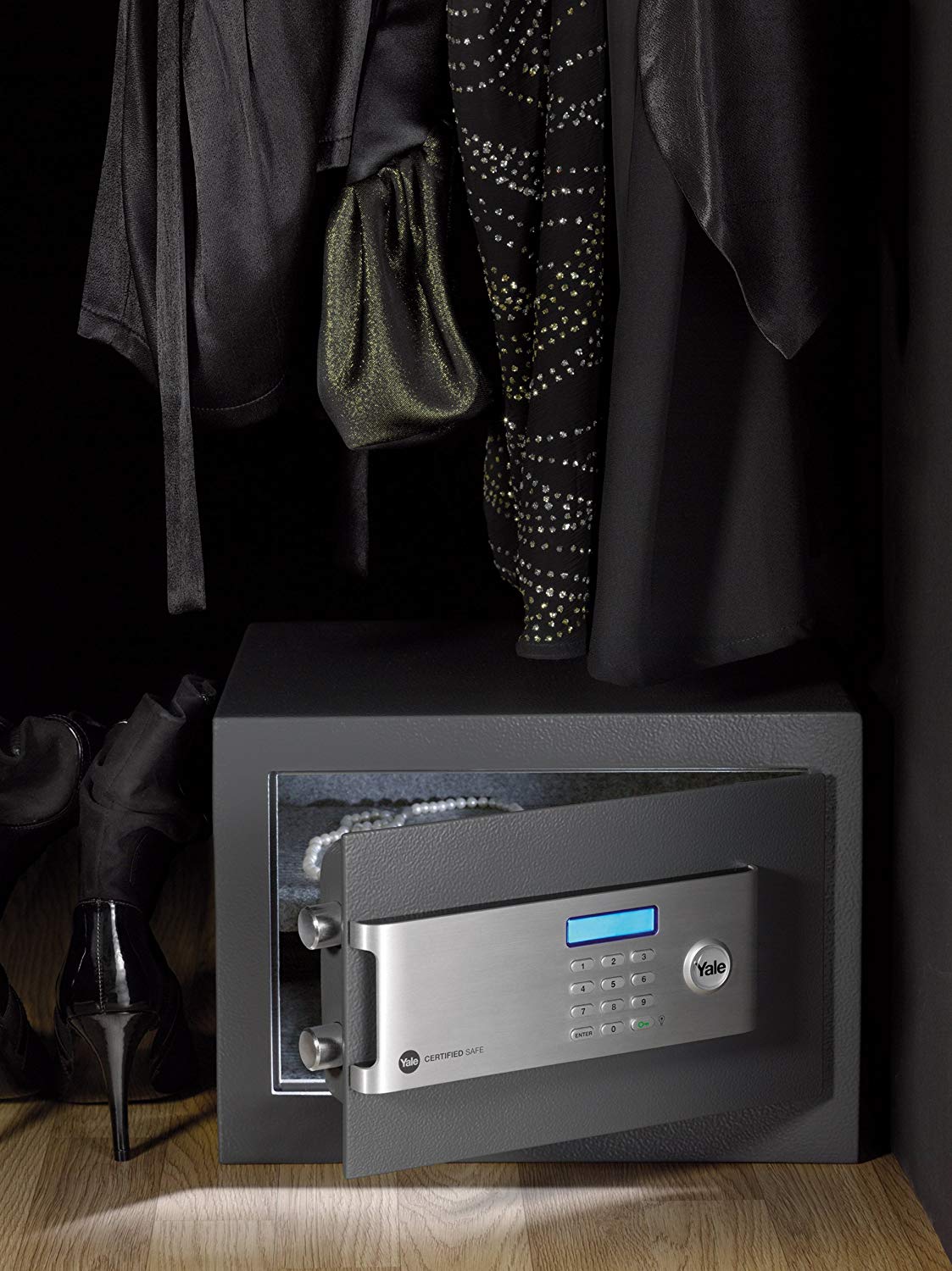 Yale YSM/250/EG1 Certified Home Safe, Insurance Approved, 22 mm ...