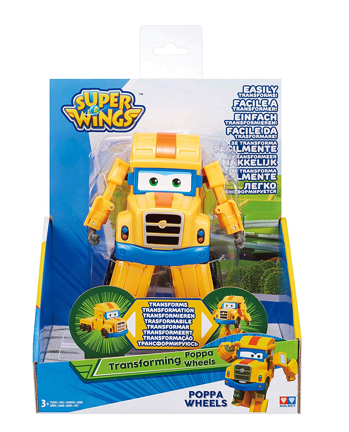 Super Wings – Transforming Vehicle | Series 2 | Poppa Wheel | Plane ...
