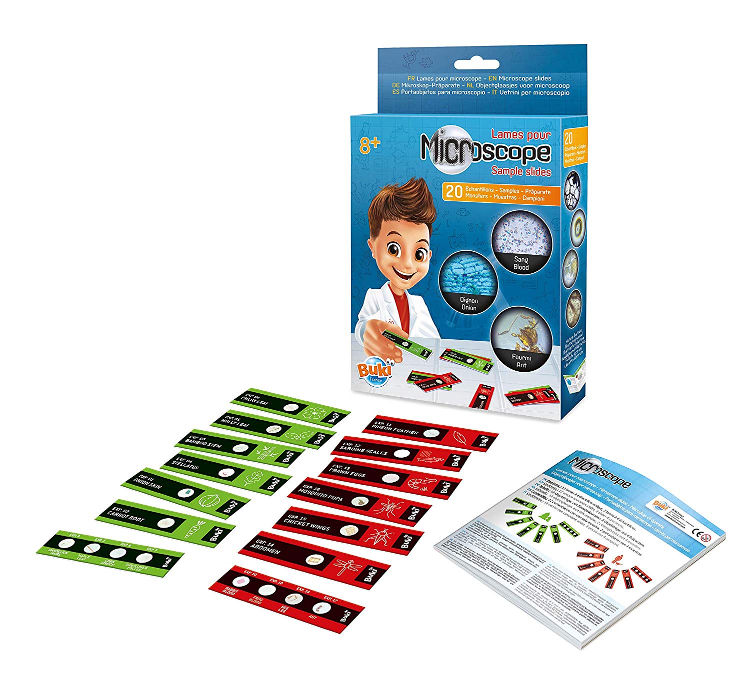 BUKI France MR001 – Microscope Slides – BigaMart