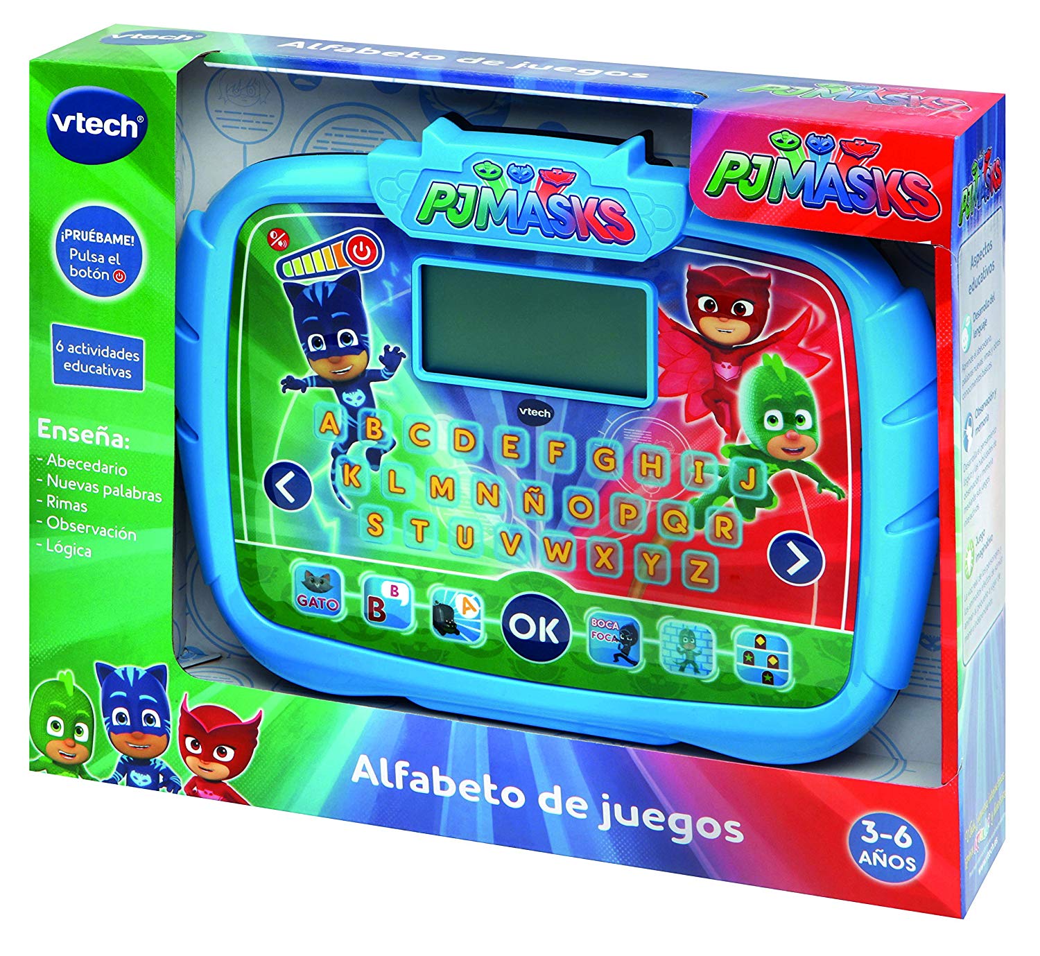 VTech – PJ Masks Games Learn the Alphabet Letters Alphabet Interactive ...