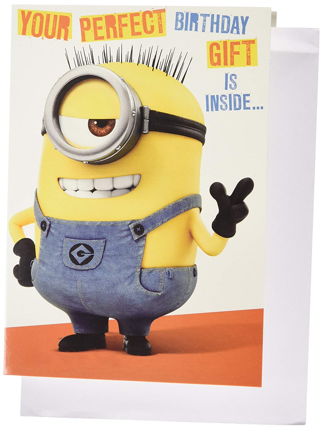 Despicable Me”A Mini Minion” General Birthday Card - BigaMart
