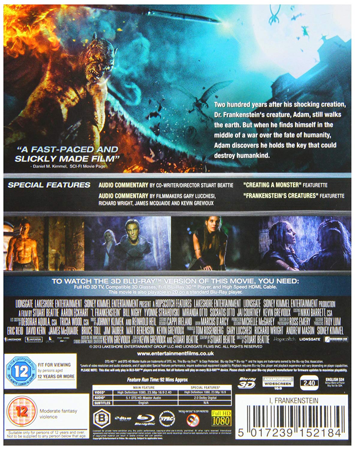 I, Frankenstein [Blu-ray] – BigaMart