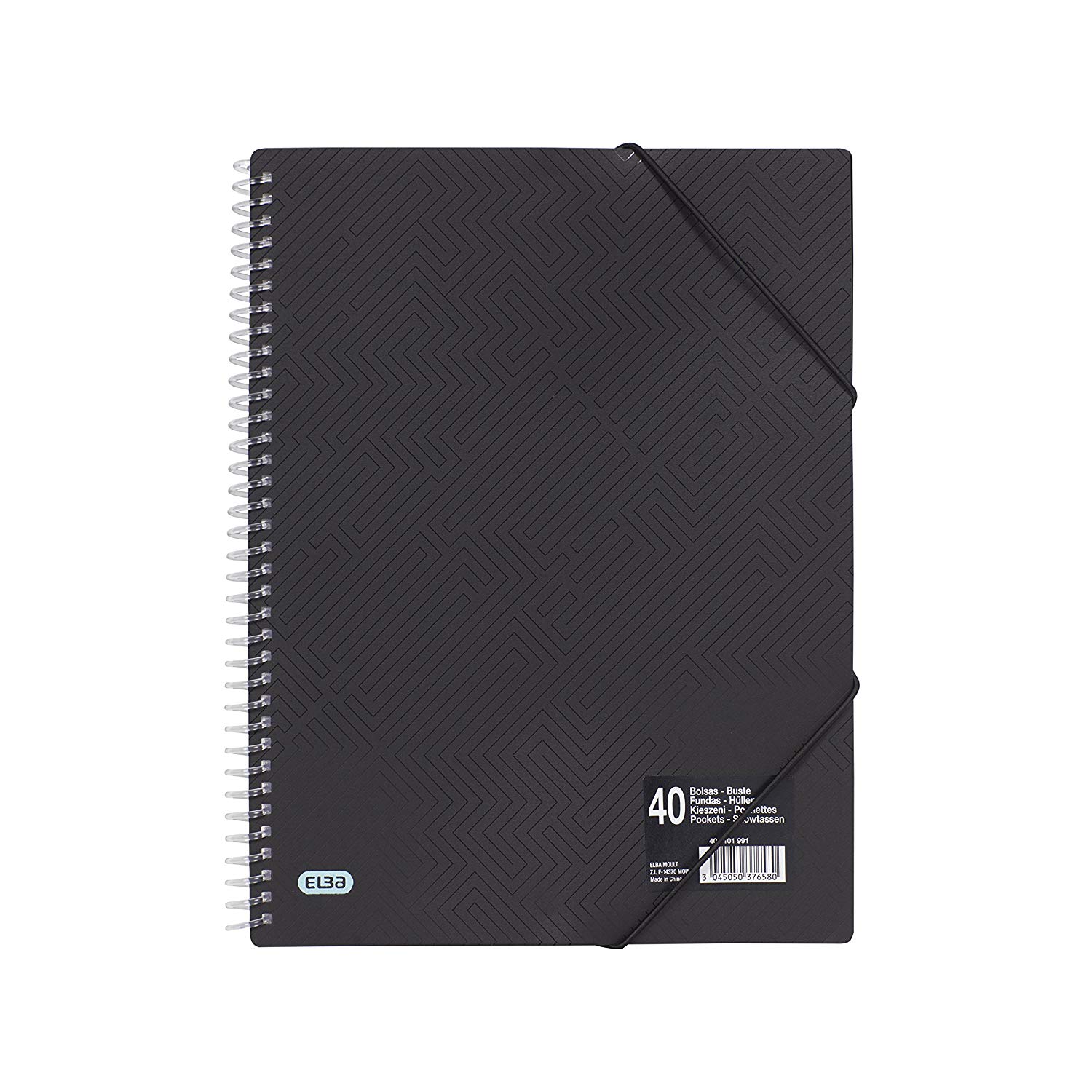 Elba Urban Spiral Display Book 40 Hüllen Assorted Colours – BigaMart