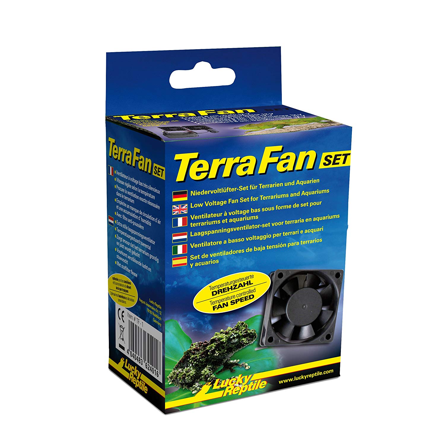 Lucky Reptile TF-1 Terra Fan Ventilation Set for Terrariums – BigaMart