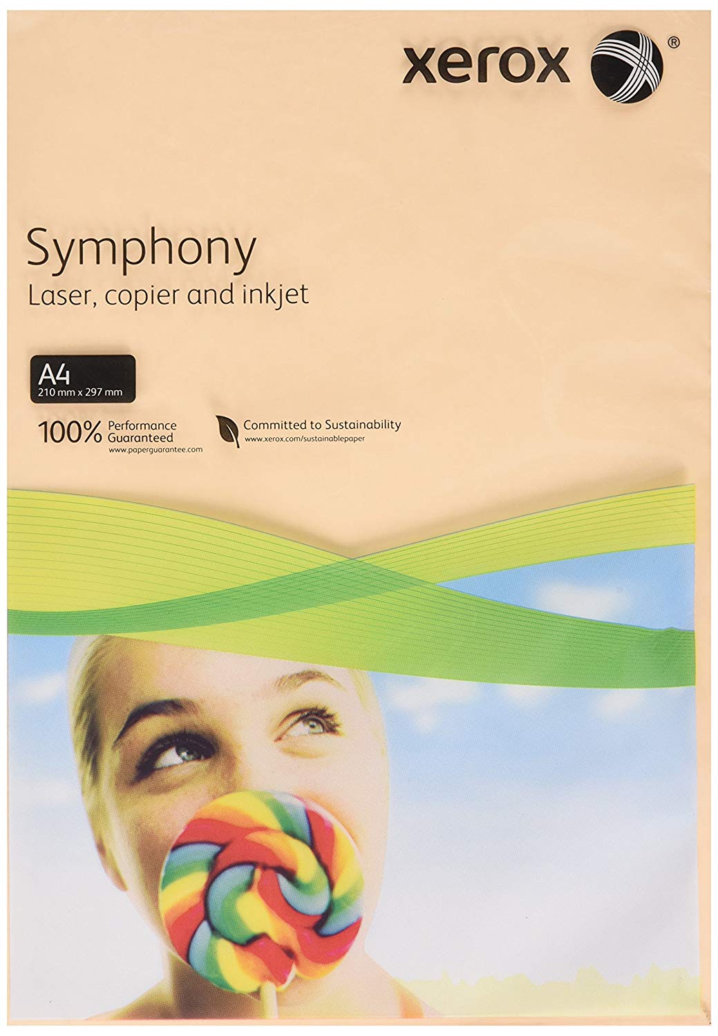 Xerox Symphony 003R93230 Copier/Printer Paper, DIN A4, 160 g/m², 250 ...