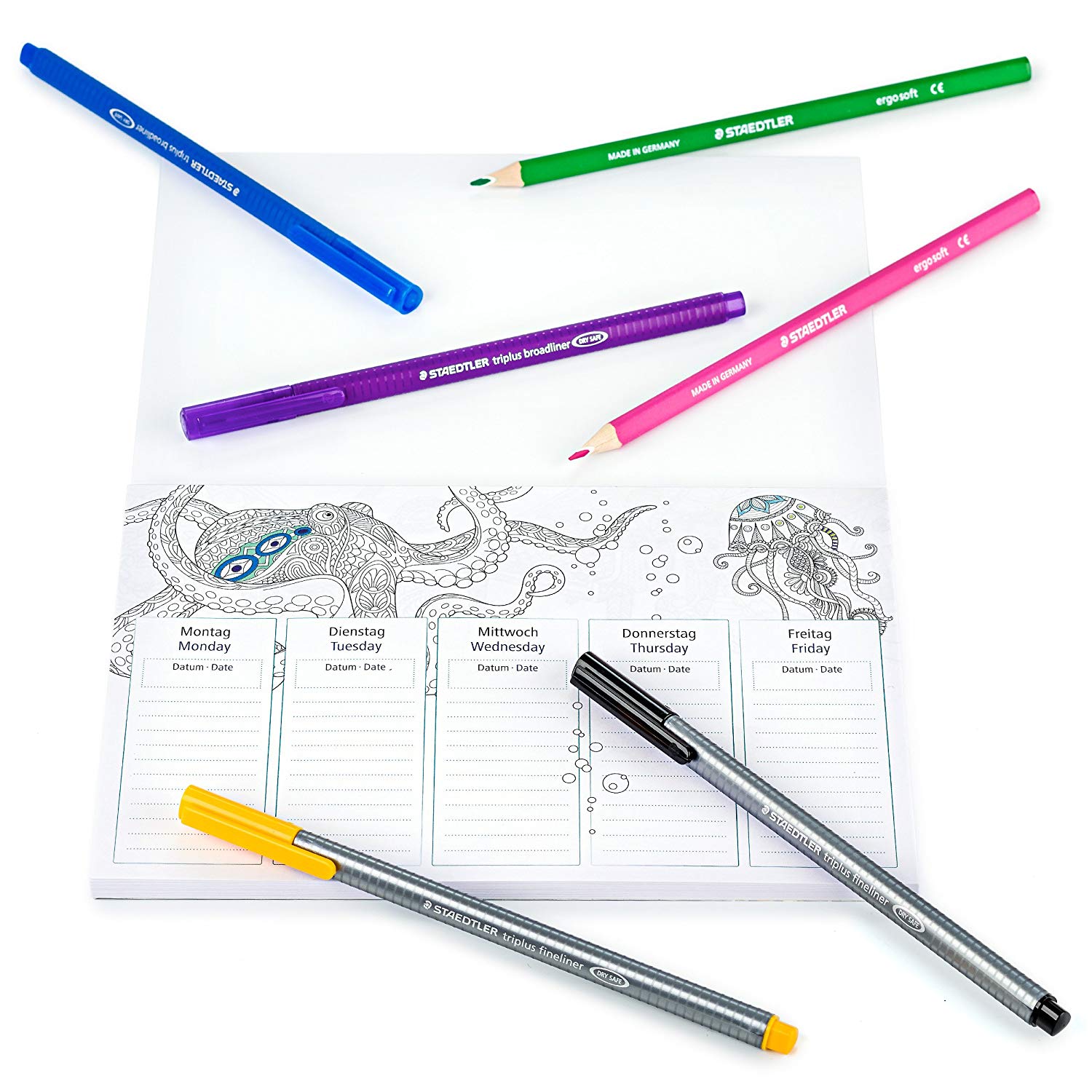 STAEDTLER 61 KP3 MZP Creative Set Mute zum Pause (Ergonomic Triangular ...