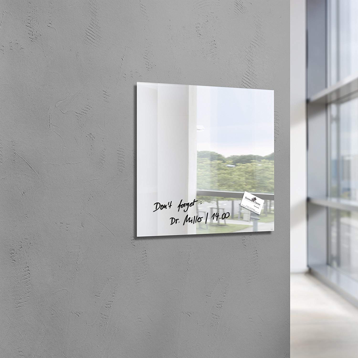 SIGEL GL275 Magnetic Wall Mirror, writable, 48 x 48 cm – Artverum ...