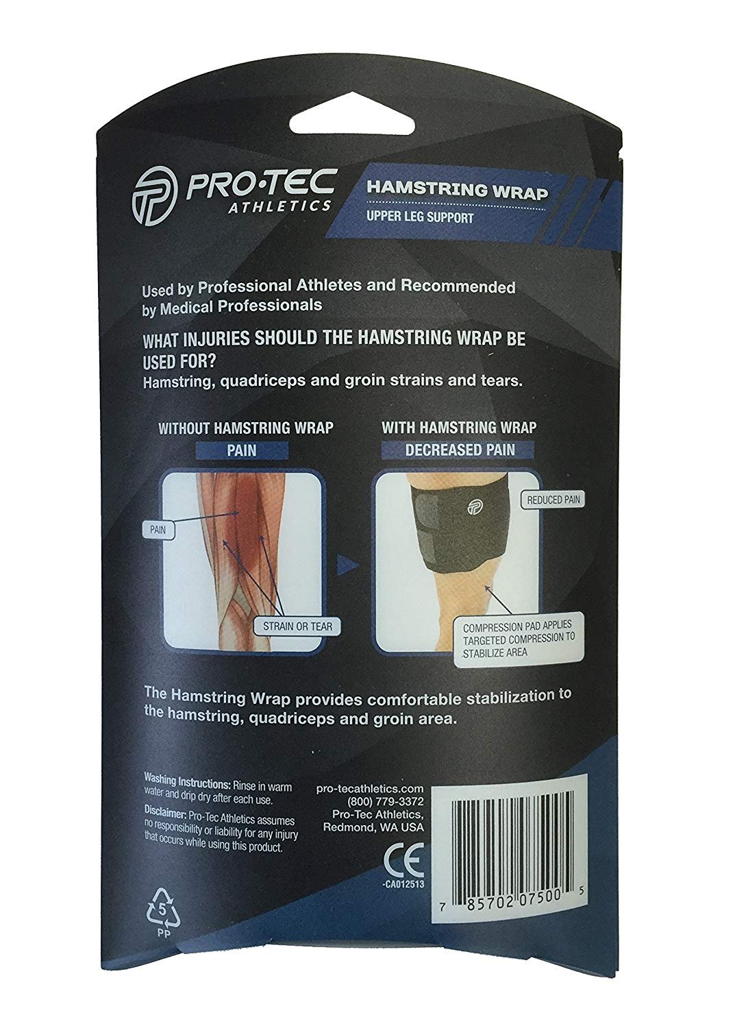 Pro-Tec Athletics Hamstring Compression Wrap – BigaMart