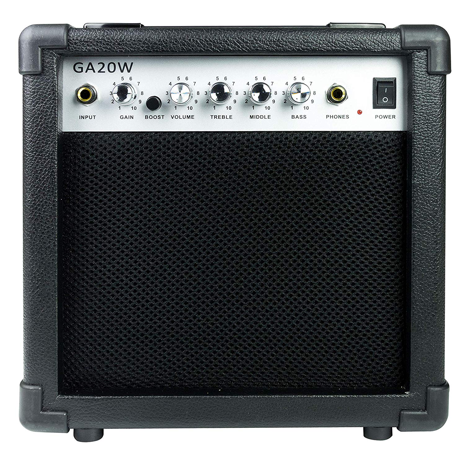 RockJam GA-20W 20 Watt Guitar Amplifier with Headphone Output and ...