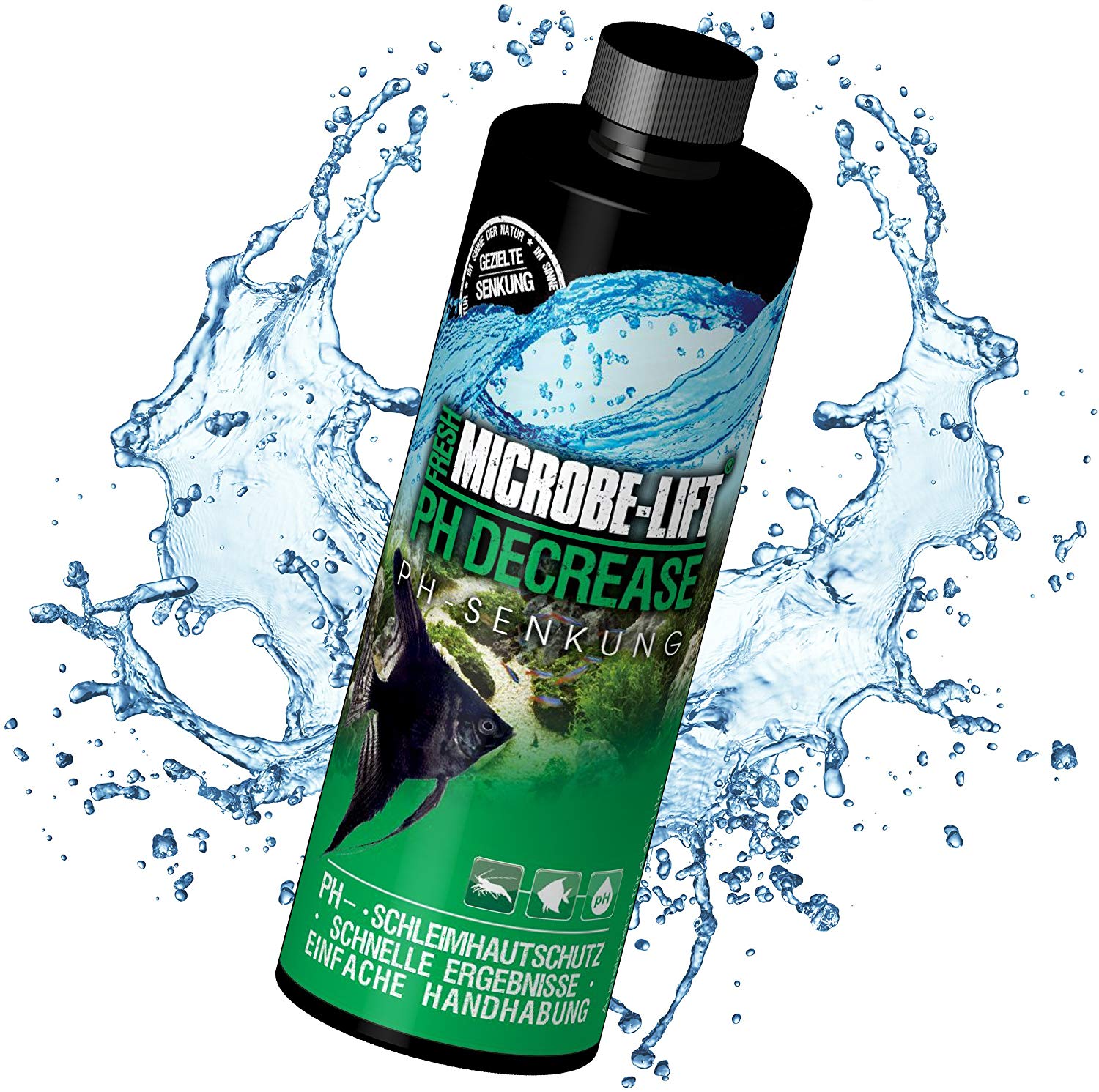 MICROBE-LIFT pH Decrease – PH Lowering Easy and Safe in Freshwater Aquarium, 473 ml – BigaMart