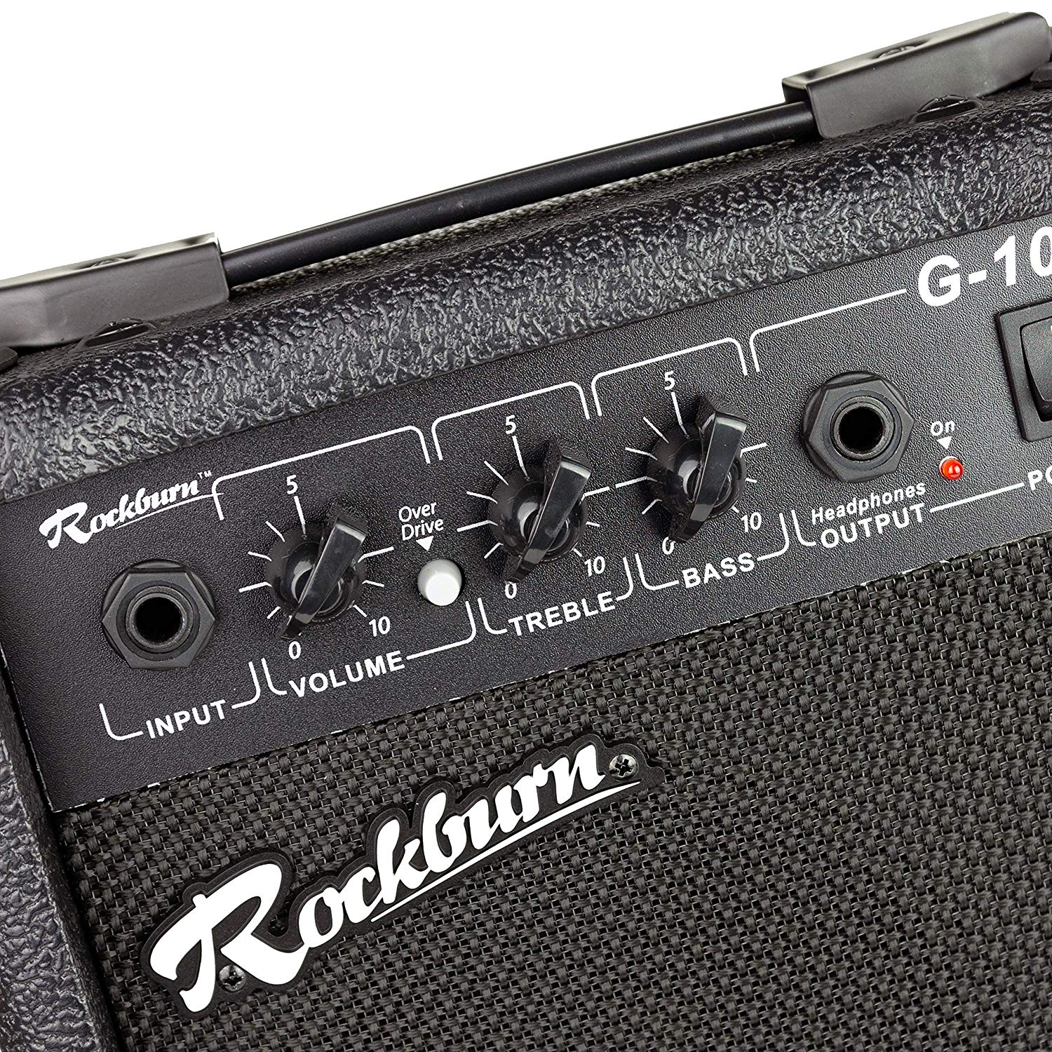 Rockburn BC-10S-BK amp 10 Watt Guitar Amplifier with Headphone Output ...
