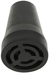 sysfix Black Rubber Ferrule for Crutches and Poles of 19 mm Diameter ...