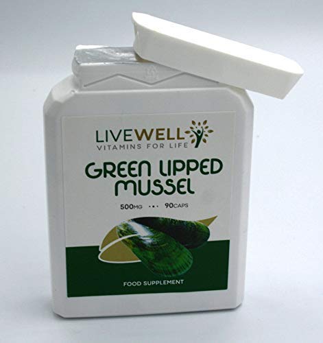 LiveWell Green Lipped Mussel 500MG 90 Capsules – Joint Health For Dogs ...