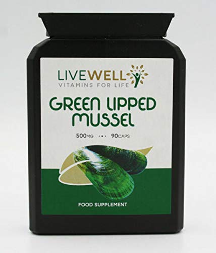 LiveWell Green Lipped Mussel 500MG 90 Capsules – Joint Health For Dogs ...