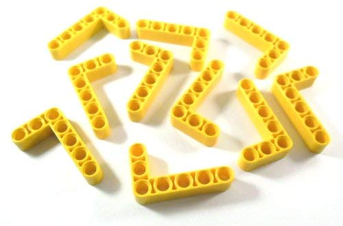 LEGO TECHNIK ’10 Piece Technic Lift Arm 3×5 Feet L-Shape in Yellow ...